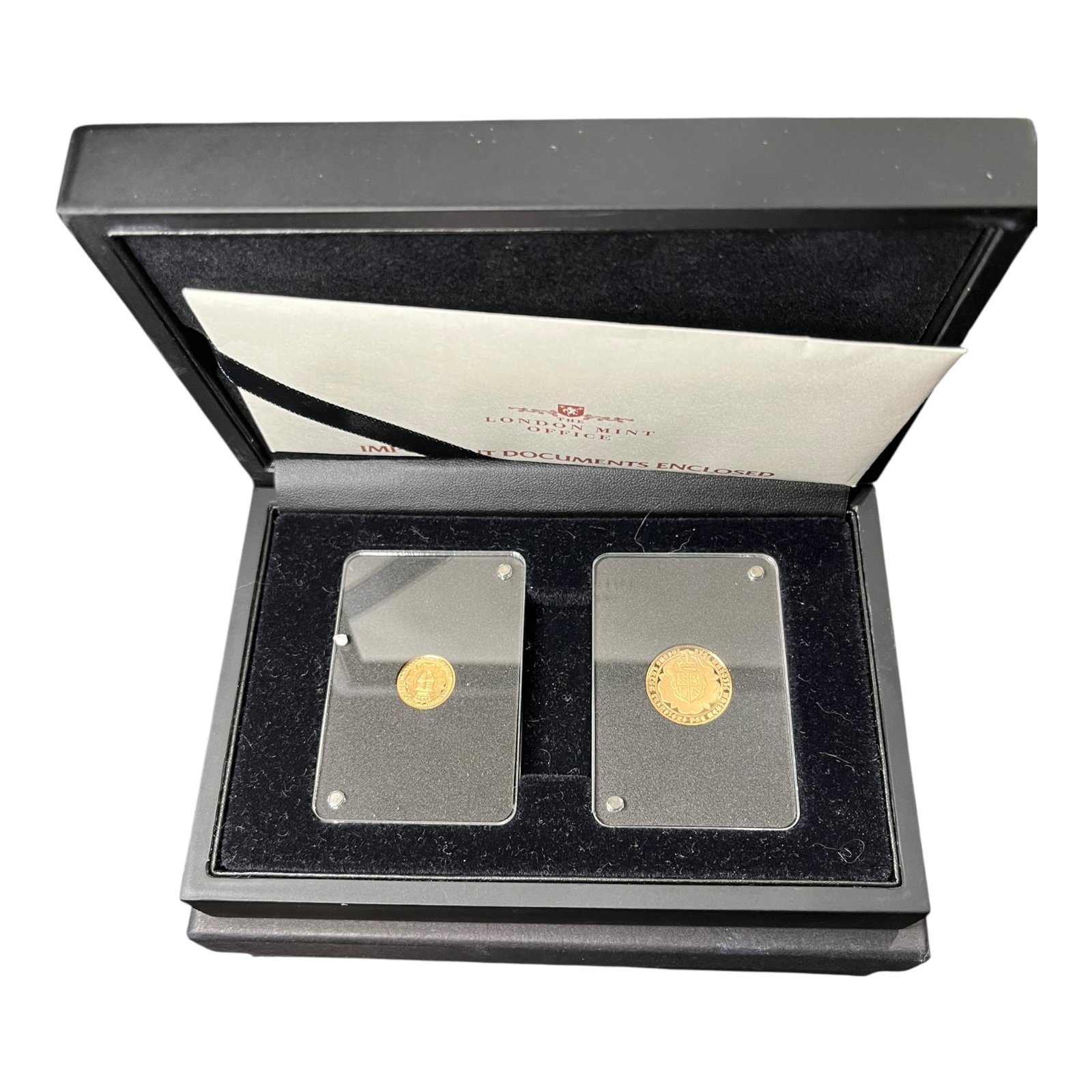 Like New 535th Anniversary Sovereign Gold Coin Set – Boxed - Own4Less